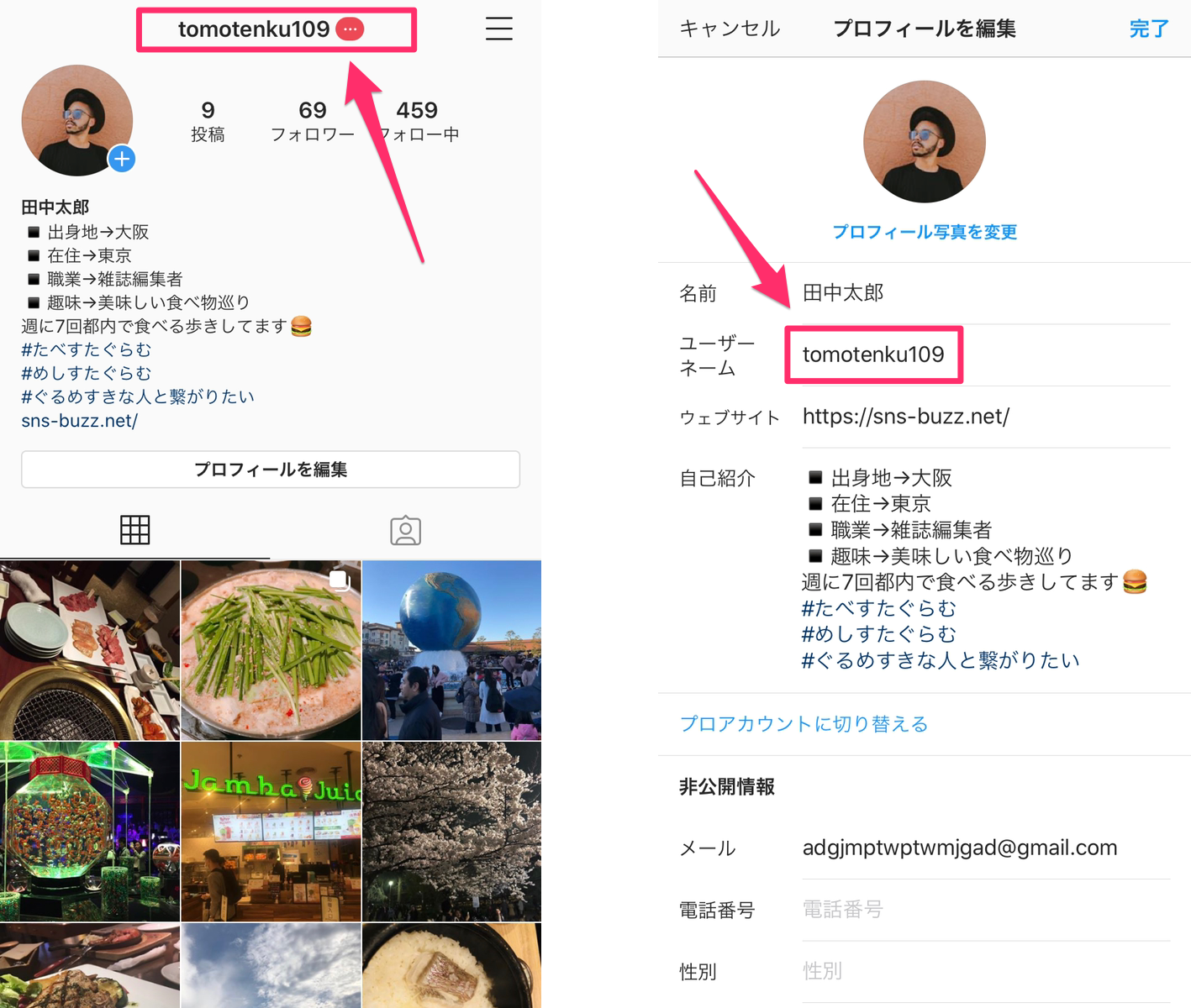 おしゃれなインスタプロフィールを作る6つのポイント | SNS-BUZZ